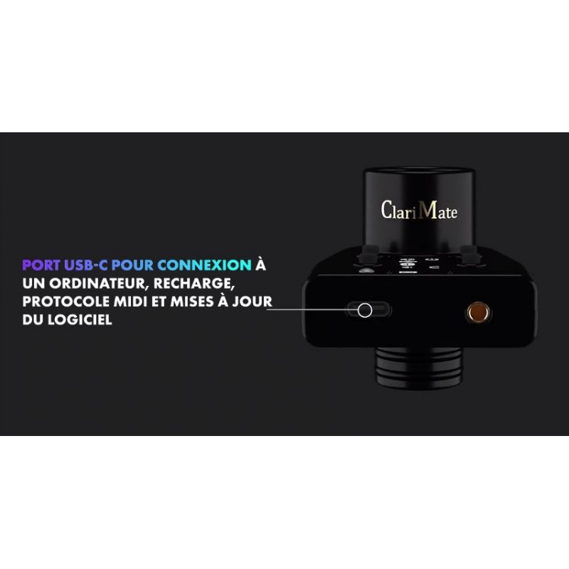 CLARIMATE BUFFET CRAMPON SOURDINE NUMERIQUE CLARINETTE SIB ET LA à 348 ...
