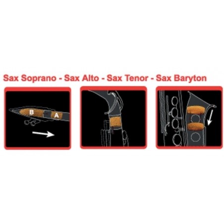 SAXMUTE SOURDINE SAXOPHONE SOPRANO à 48,00€ TTC chez atelierdesvents.fr ...